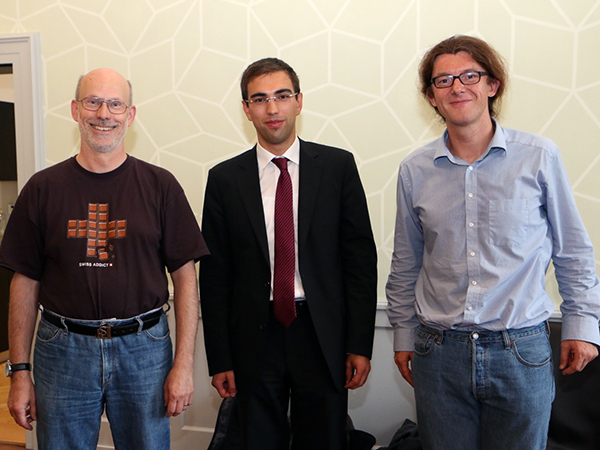 苏黎世联邦理工学院数学系的Martin Herdegen博士考试